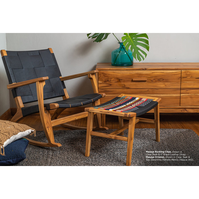 MasayaCo. Masaya Upholstered Ottoman | Wayfair